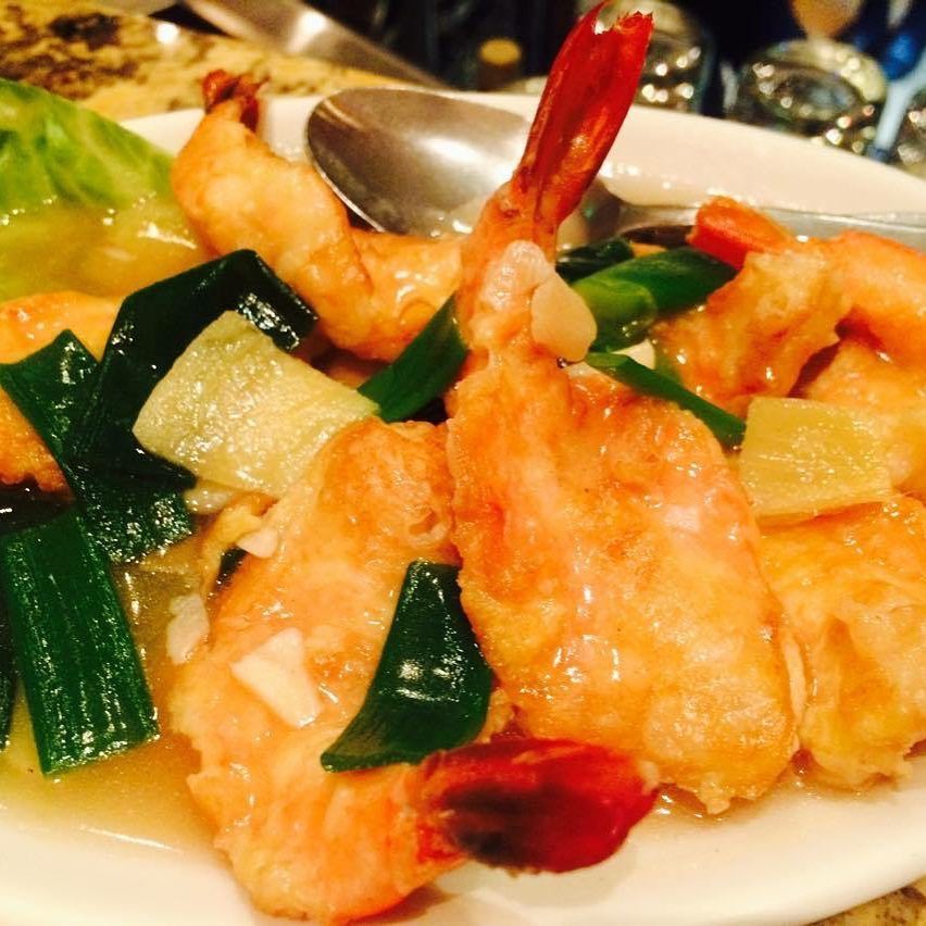 Grilled king prawn peking style - FACES of Clevedon