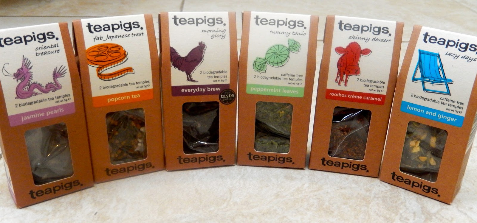 Teapigs selection 1 - FACES of Clevedon