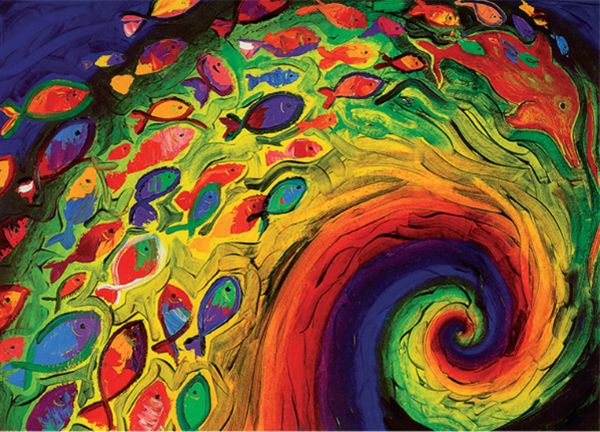 Rainbow_Fish1 - FACES of Clevedon